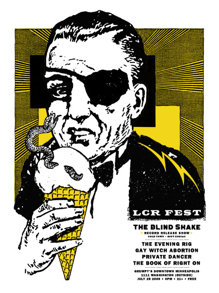 LCR Fest Screen Printed Poster Miss Amy Jo – LCR Distro